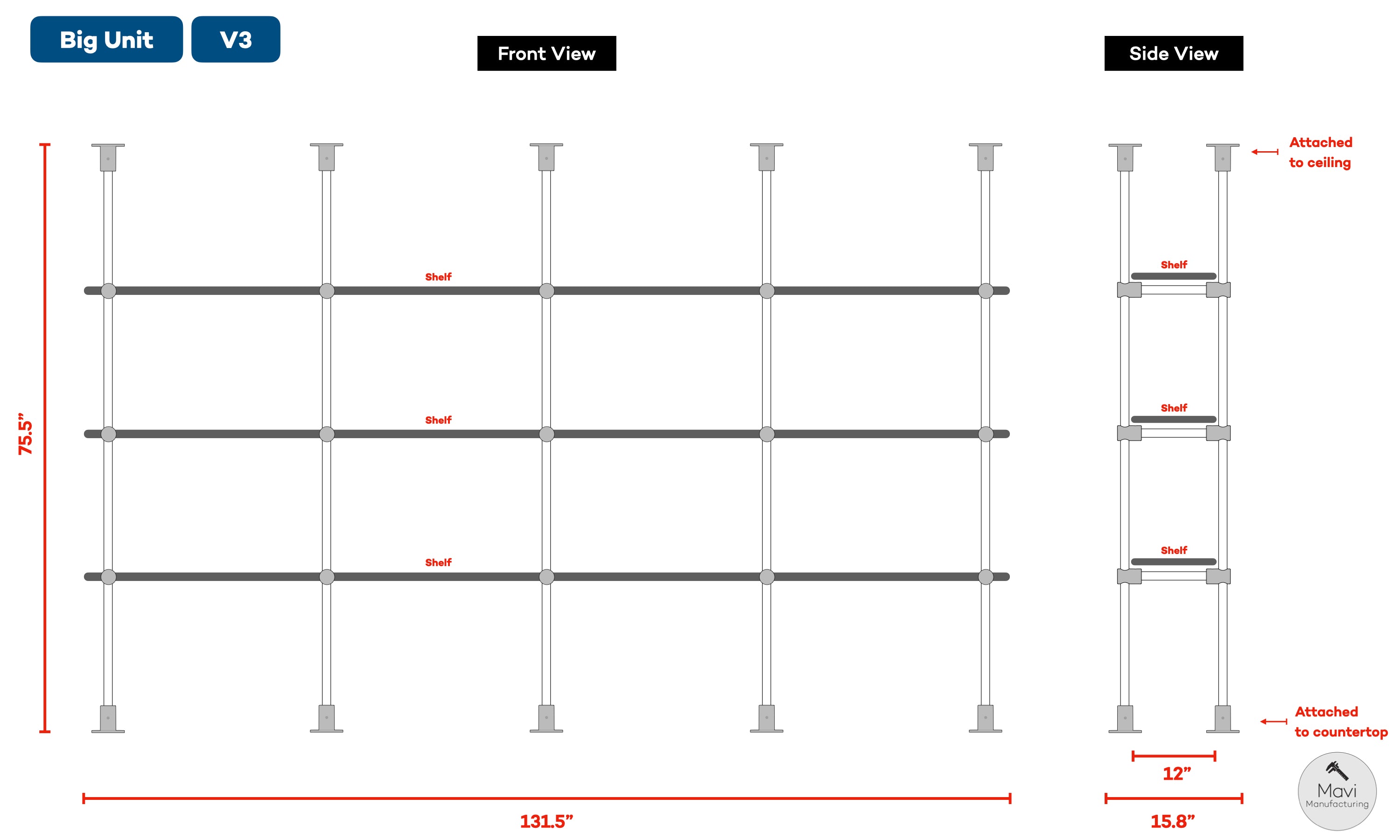 Solid Brass Shelf Fittings - Customizable Furniture Connectors – Brassshelf