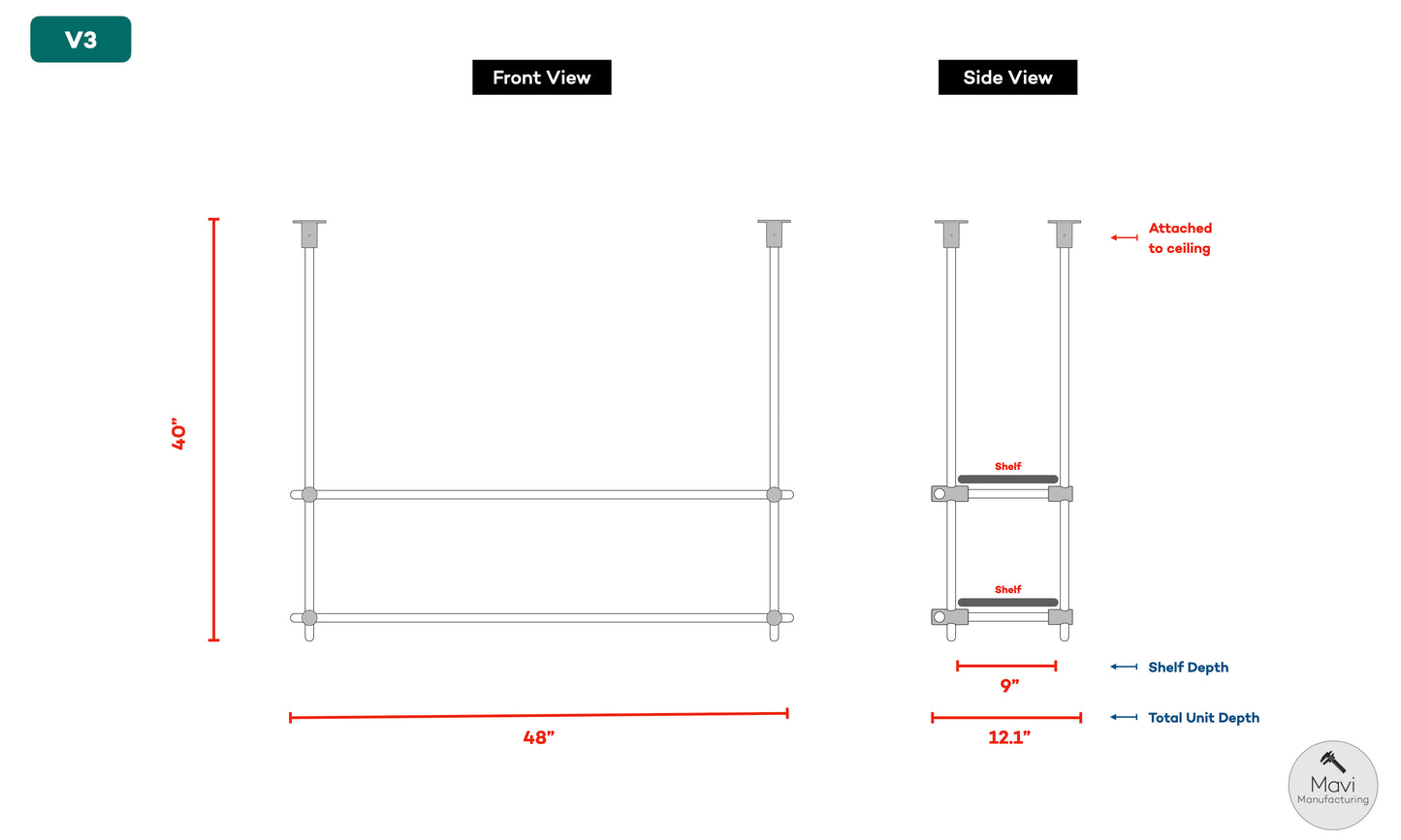 Custom brass shelving unit - 5/8"Dia. - Unlacquered Satin/Brushed Bras ...