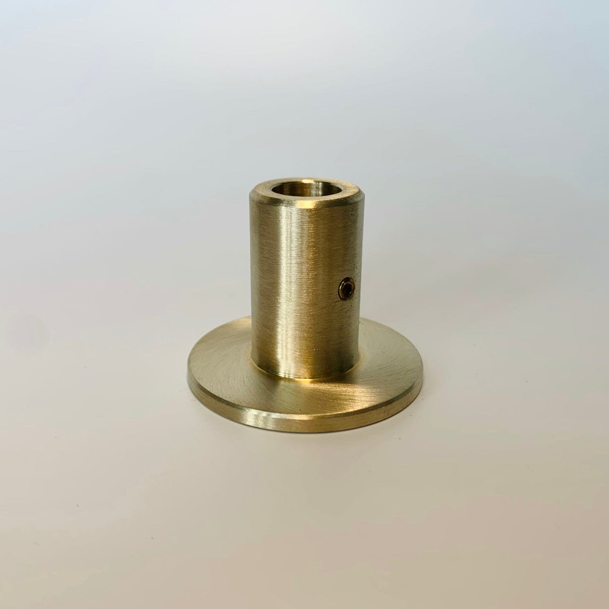 Type D - Brass Base Foot for Freestanding Shelving | Solid Brass Pipe ...